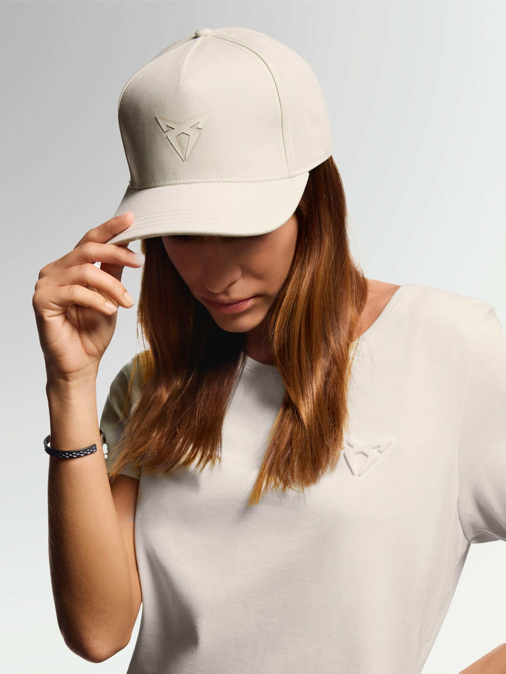 CUPRA Gorra de béisbol (Baseball) Beige con Logo 3D | CUPRA Collection