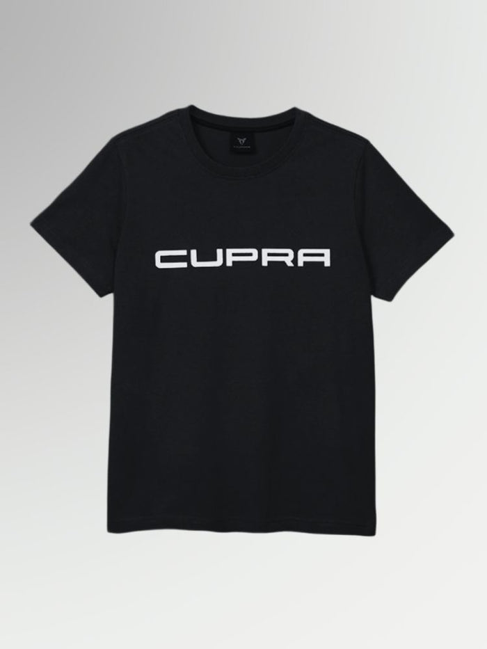 Camiseta negra con logo CUPRA en el pecho | CUPRA Collection